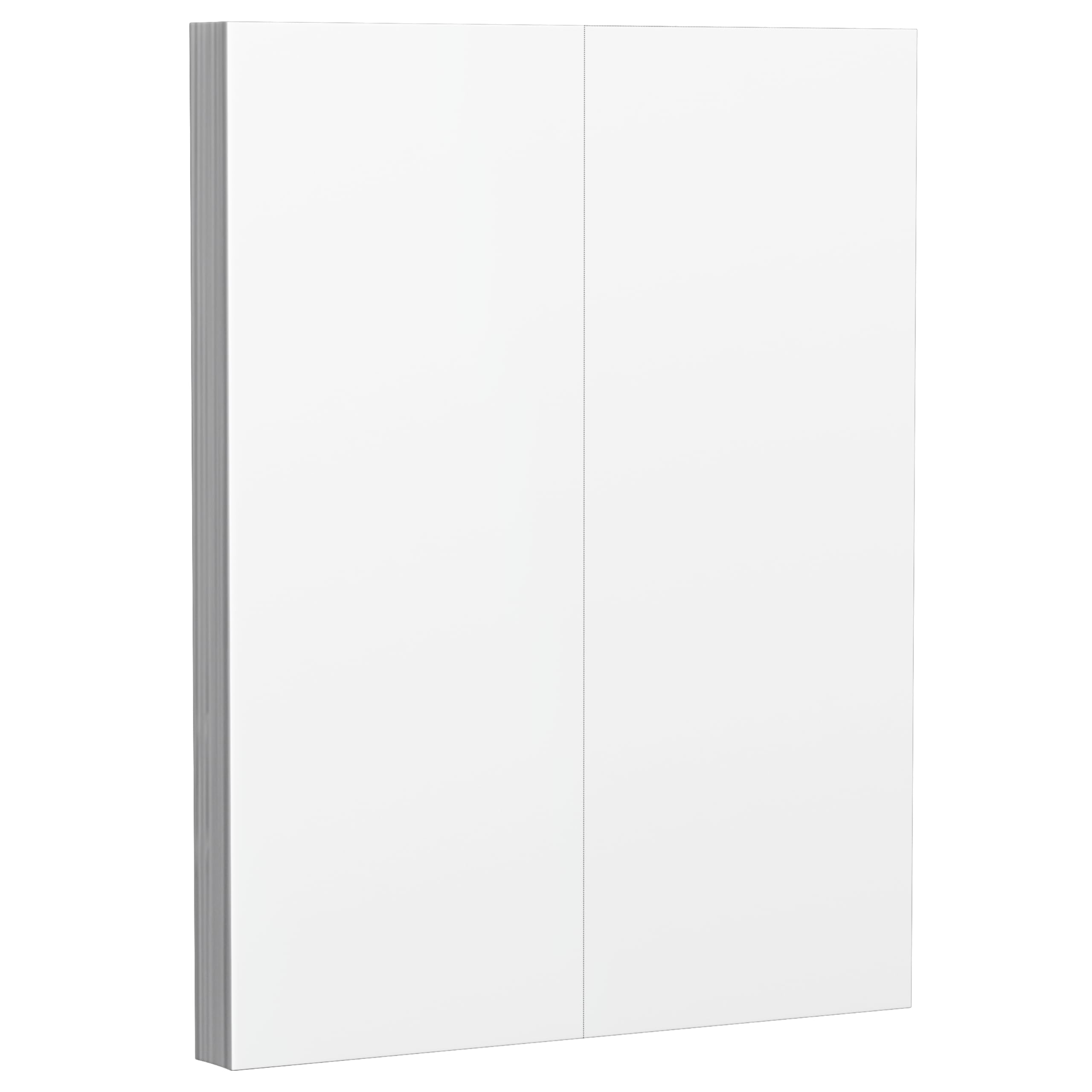 Reskid 50-Sheet Pack Of 110LB White Cardstock Thick Perforated Paper, 8.5x11 With 2 Per Page - 4.25x11 - Blank Heavy Weight Cover Card Stock - 50 Sheets With 100 Cards (2up - 4.25x11)
