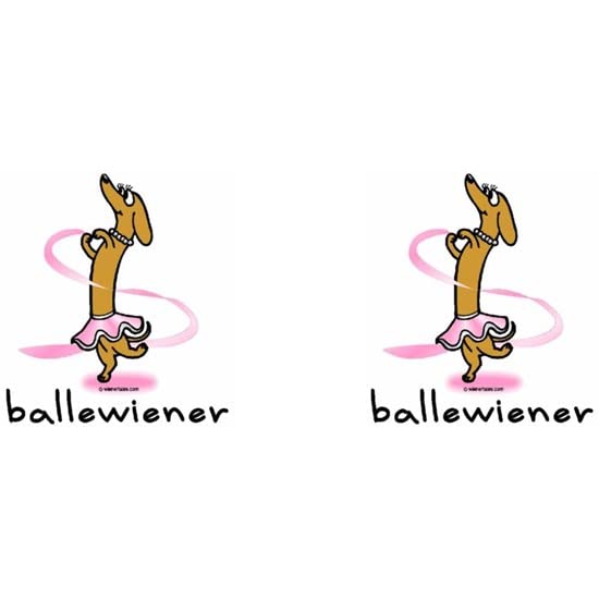 CafePress Ballet Wiener Mug Ceramic Coffee Mug, Tea Cup 11 oz