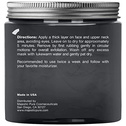 MAJESTIC PURE Dead Sea Mud Mask and 24K Gold Mask Bundle – Face and Skin Care for Women and Men