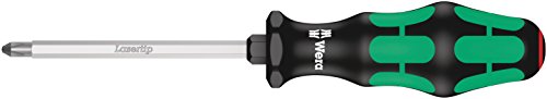 Wera 05007680001 Kraftform Plus 334 SK/6 Screwdriver Set and Rack, Lasertip, 6-Piece