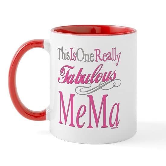 CafePress Fabulous Mema Mug Ceramic Coffee Mug, Tea Cup 11 oz