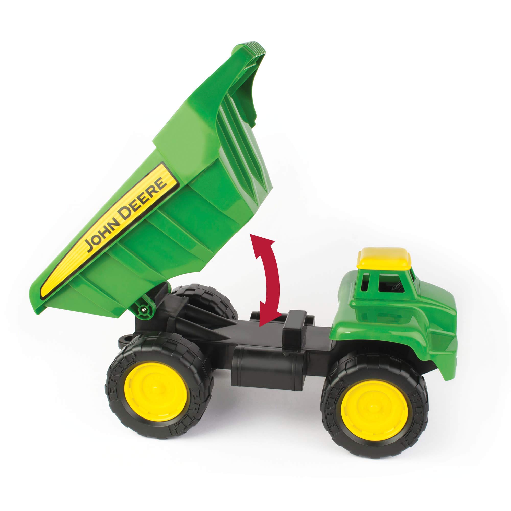 John Deere 15" Big Scoop Dump Truck Toy, Ages 3 and Up, Green