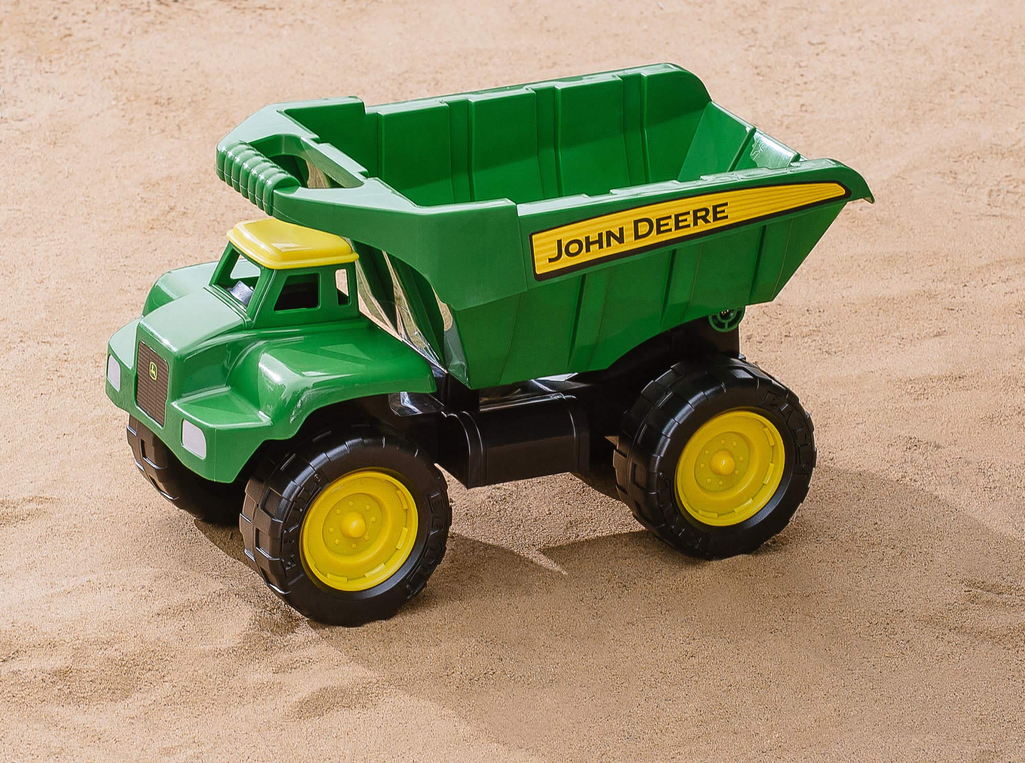 John Deere 15" Big Scoop Dump Truck Toy, Ages 3 and Up, Green