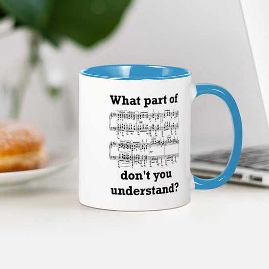 CafePress The Musician Mug Ceramic Coffee Mug, Tea Cup 11 oz