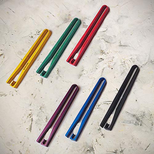 SIMIAN Tweezers - precision tweezers professional quality made in Japan for eyebrow eyelash women and men (Gold)