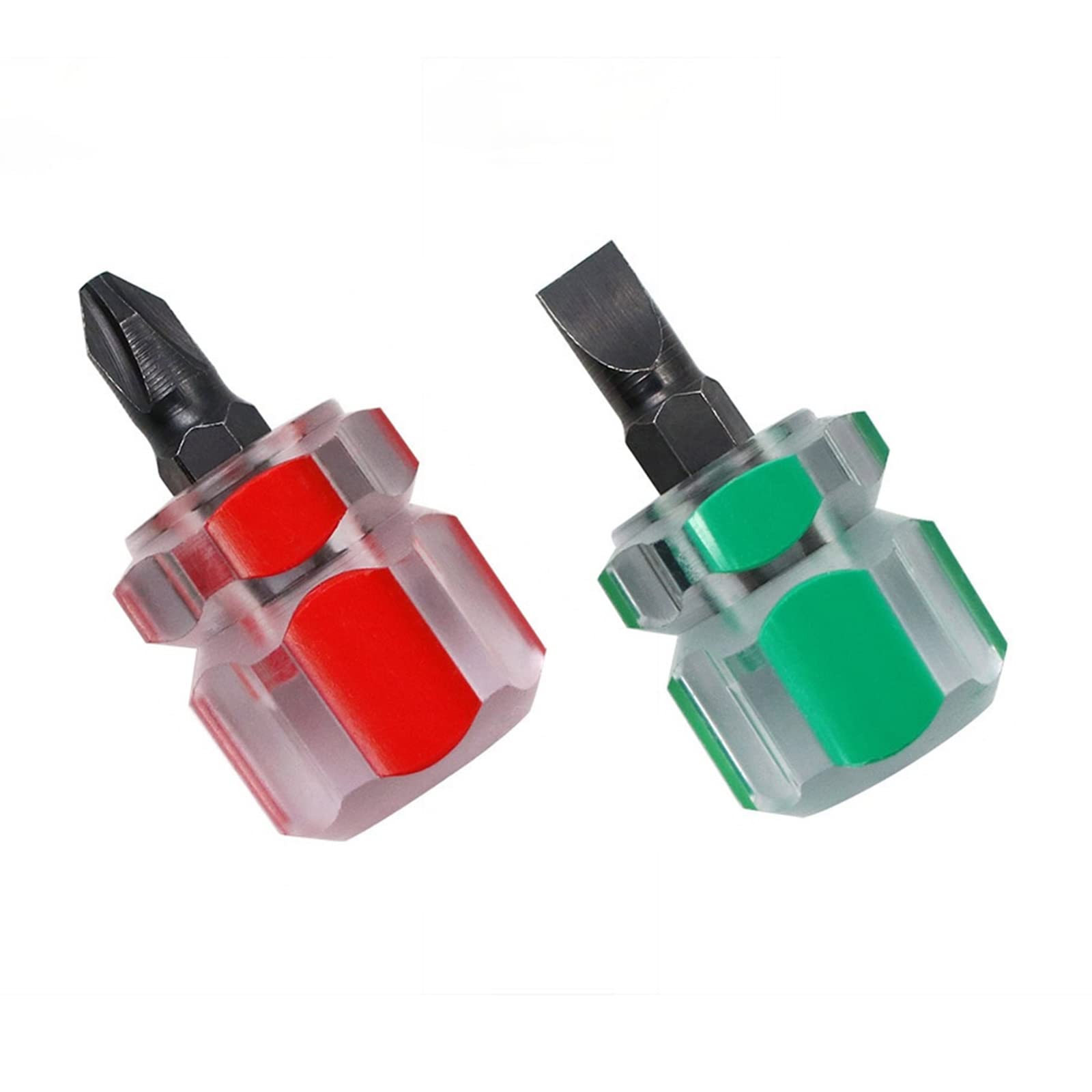 Screwdriver Kit Set Mini Small Portable Radish Head Screw Driver Transparent Handle Car Repair Hand Tools Mini Screwdriver Electric Set Screwdriver Kit