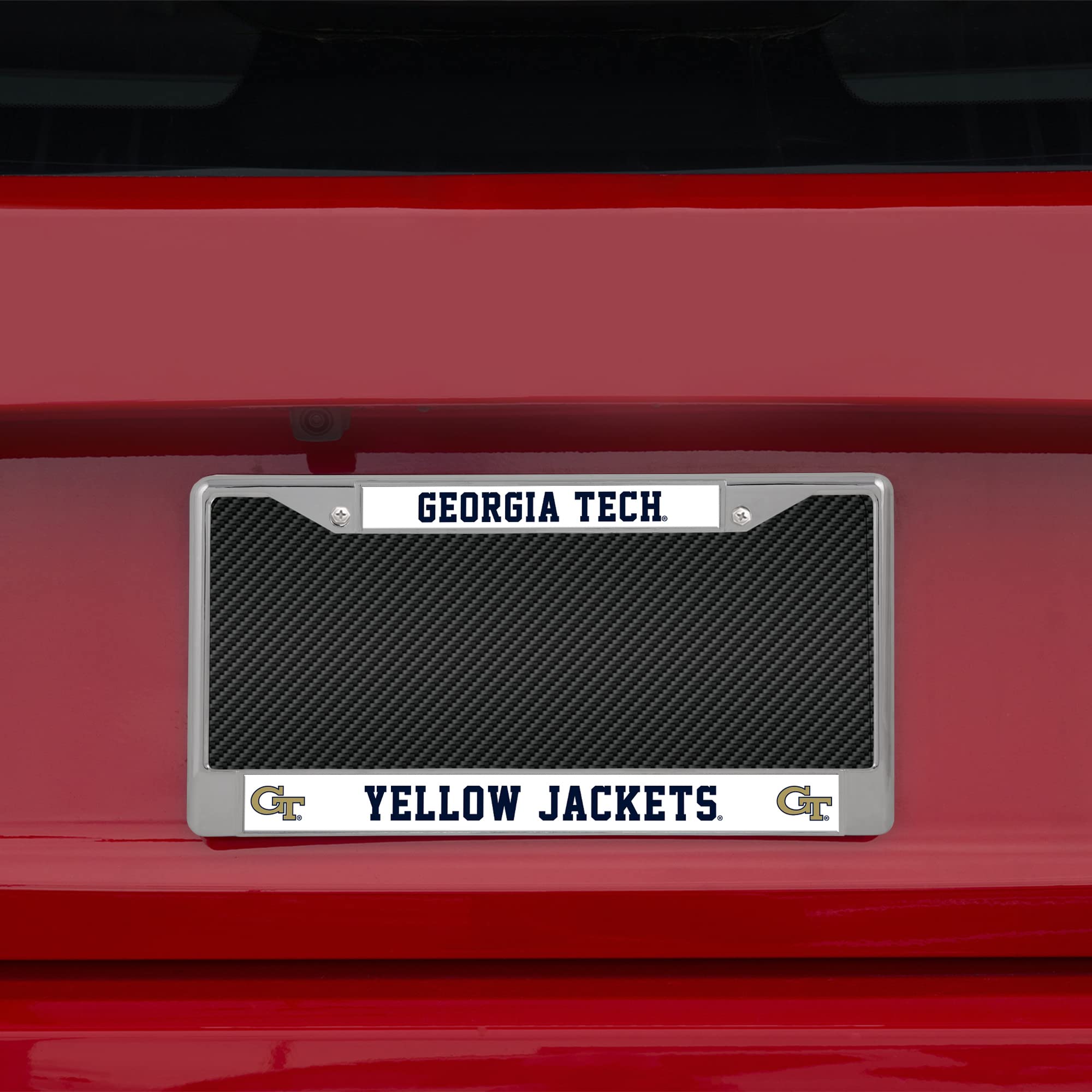 Rico Industries NCAA Cal Berkeley Golden Bears 12" x 6" Silver Chrome Frame With Decal Inserts