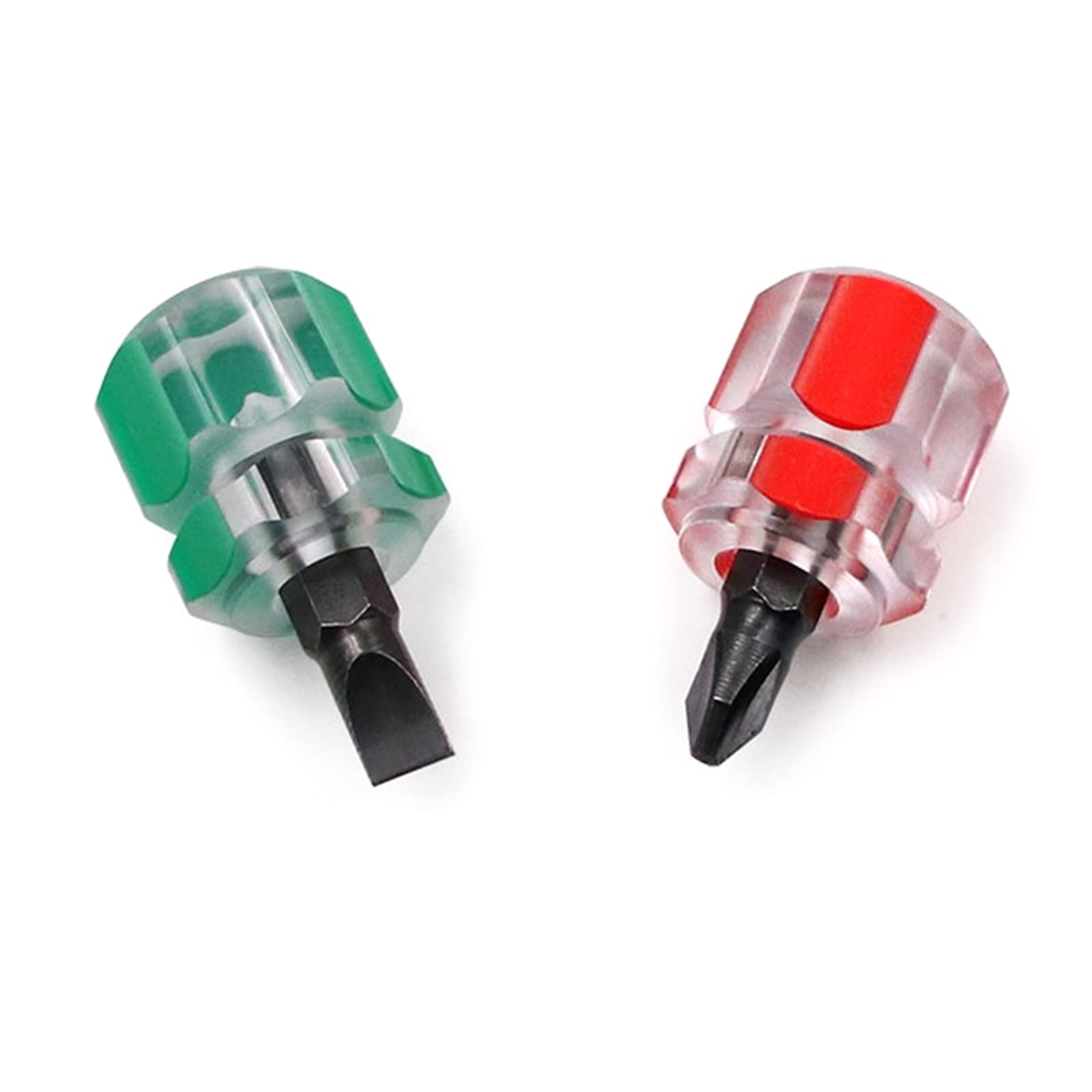 Screwdriver Kit Set Mini Small Portable Radish Head Screw Driver Transparent Handle Car Repair Hand Tools Mini Screwdriver Electric Set Screwdriver Kit