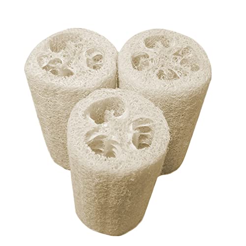 INGVY Dry Brushing Body Brush Natural Healthy Loofah Bath Shower Wash Body Pot Bowl Sponge Scrubber Spa Bathroom Accessories Bath Body Shower Sponge
