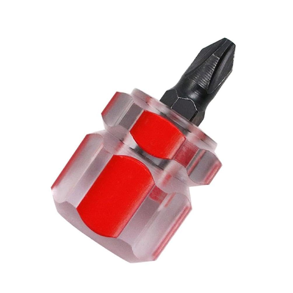 Screwdriver Kit Set Mini Small Portable Radish Head Screw Driver Transparent Handle Car Repair Hand Tools Mini Screwdriver Electric Set Screwdriver Kit