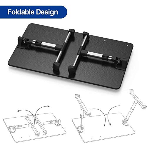 BoxWave Stand and Mount Compatible with ASUS ProArt Studiobook 16 (H7604) - True Wood Laptop Bed Tray Stand, Desk for Comfortable Work in Bed. for ASUS ProArt Studiobook 16 (H7604) - Jet Black
