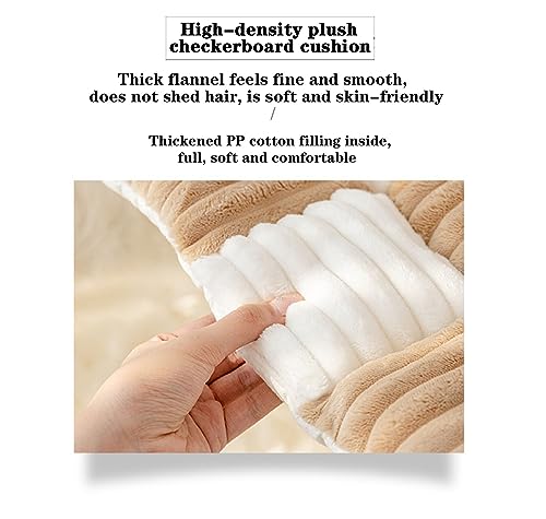 Funny Fuzzy Couch Cover, Machine Washable Couch Covers for Pets Dogs Cats, Large Plaid Square Pet Mat Bed Couch Cover, Blanket Sofa, Couch Cover Mattress Protector Furniture Protector for Dog, Pet, Ca