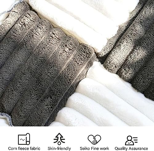 Funny Fuzzy Couch Cover, Machine Washable Couch Covers for Pets Dogs Cats, Large Plaid Square Pet Mat Bed Couch Cover, Blanket Sofa, Couch Cover Mattress Protector Furniture Protector for Dog, Pet, Ca