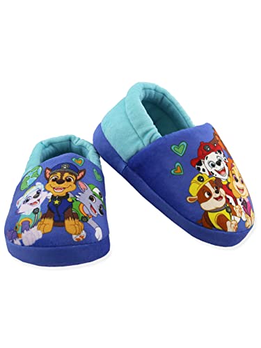 Josmo Kids Paw Patrol Pawesome Planet Toddler and Boys Plush Aline Slippers (Blue/Sky, 9-10 M US Toddler) 9-10 Toddler CH90222 0
