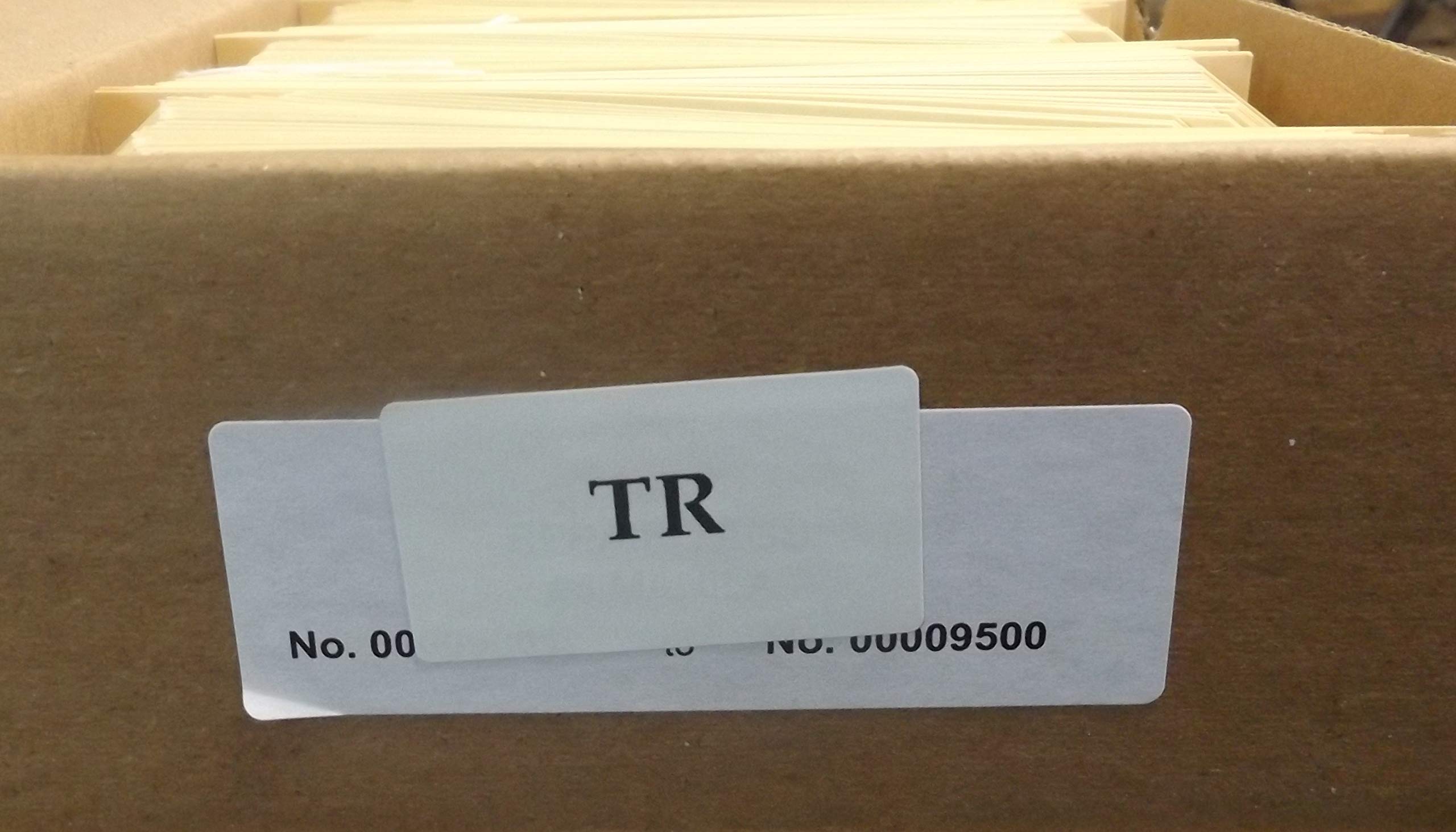NAHANCO Repair Tag, Strung, One-Sided, Two-Parts Perforated - Manila, 500 Pack