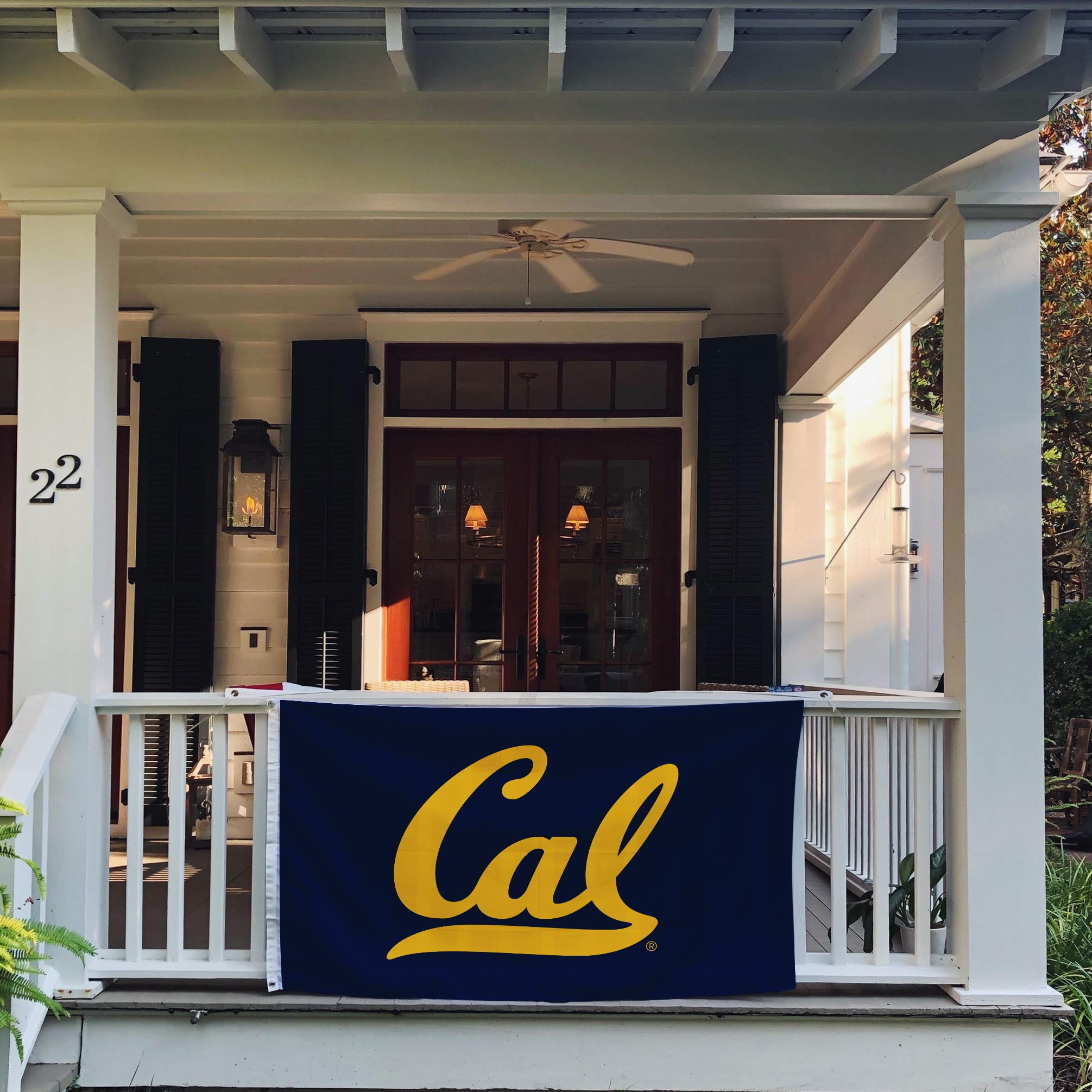 Desert Cactus University of California Berkeley UCB Flag - 3 x 5 Feet Golden Bears Banner, Indoor/Outdoor Durable Fabric, 100% Polyester Design (Style 2)