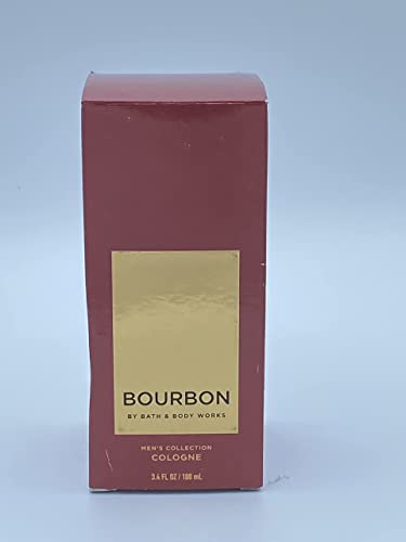 Bath and Body Works Bourbon Men's Fragrance 3.4 Ounces Cologne Spray
