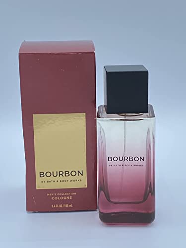 Bath and Body Works Bourbon Men's Fragrance 3.4 Ounces Cologne Spray