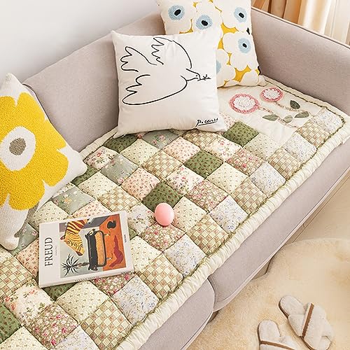 HOMEREFROM Dog Couch Cover Protector, Couch Cover for Dogs Washable Pet Bed Couch Cover, Non-Slip Pet Friendly Sofa Cover for Large Dogs (Red, 27.55 * 82.67)