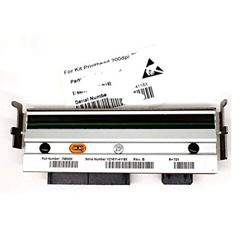 Professional Compatible 79800M Zebra Zm400 Print Head +79866M Main Drive Belt Compatible with Zebra ZM400 203dpi Thermal Barcode Label Printers
