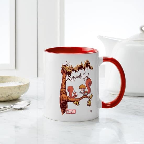 CafePress Squirrel Girl Branch Mug Ceramic Coffee Mug, Tea Cup 11 oz