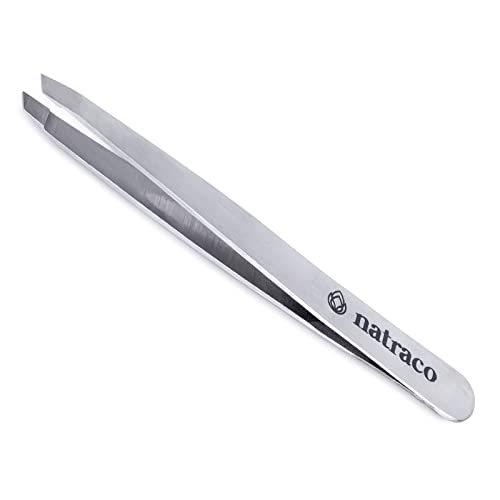 Stainless Steel Slant Precision Tweezers β Professional Tweezers for Eyebrows & Hair Removal β Variety Pack (Pack of 5)