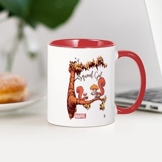 CafePress Squirrel Girl Branch Mug Ceramic Coffee Mug, Tea Cup 11 oz