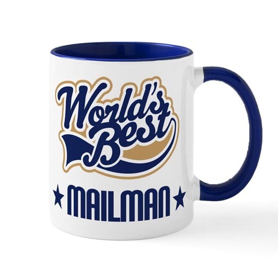 CafePress Mailman Gift Mug Ceramic Coffee Mug, Tea Cup 11 oz