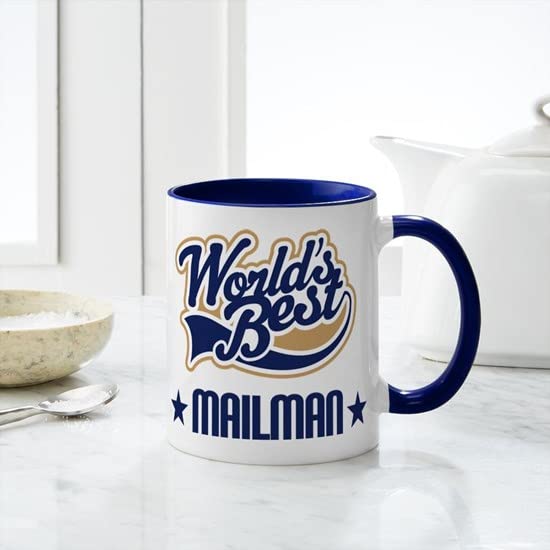 CafePress Mailman Gift Mug Ceramic Coffee Mug, Tea Cup 11 oz