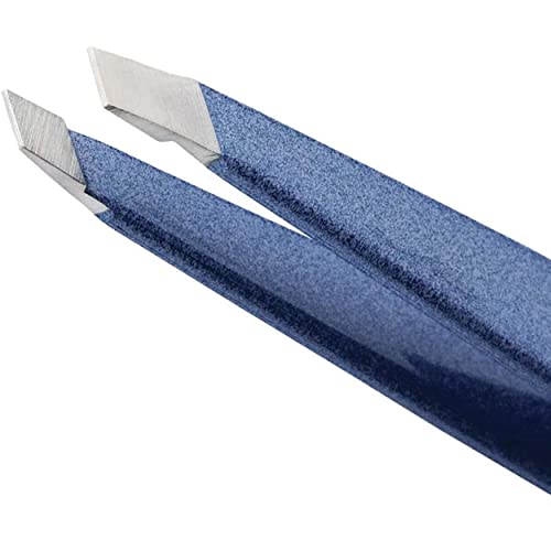 Stainless Steel Slant Precision Tweezers β Professional Tweezers for Eyebrows & Hair Removal β Variety Pack (Pack of 5)