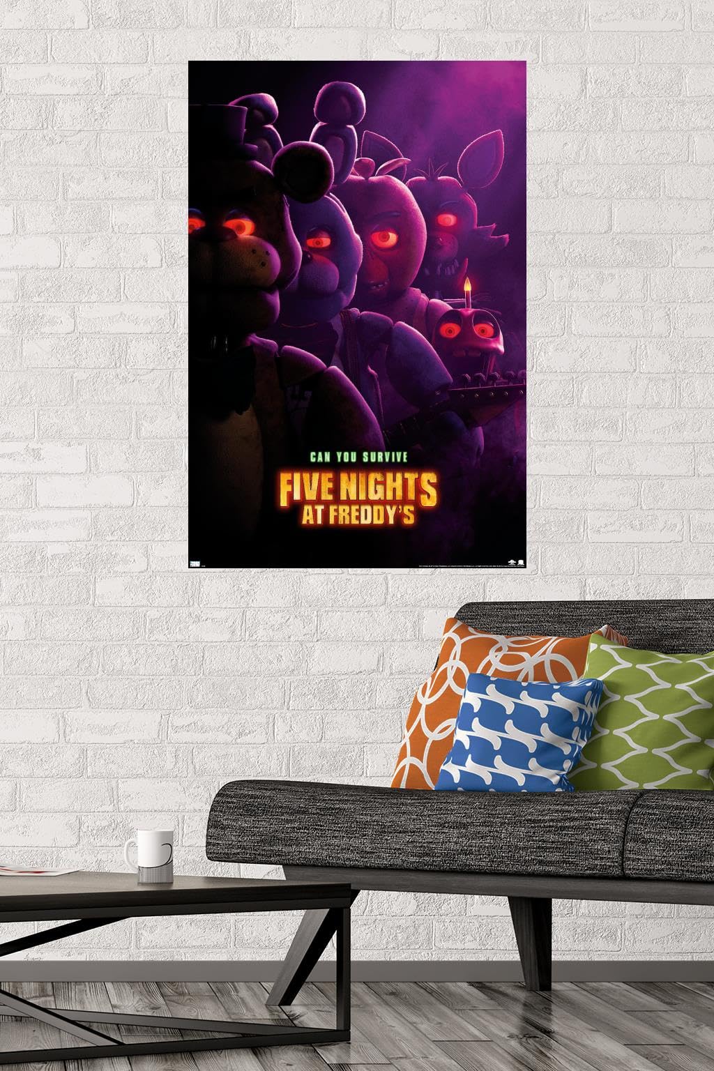 Trends International Five Nights at Freddy's Movie - Teaser One Sheet Wall Poster