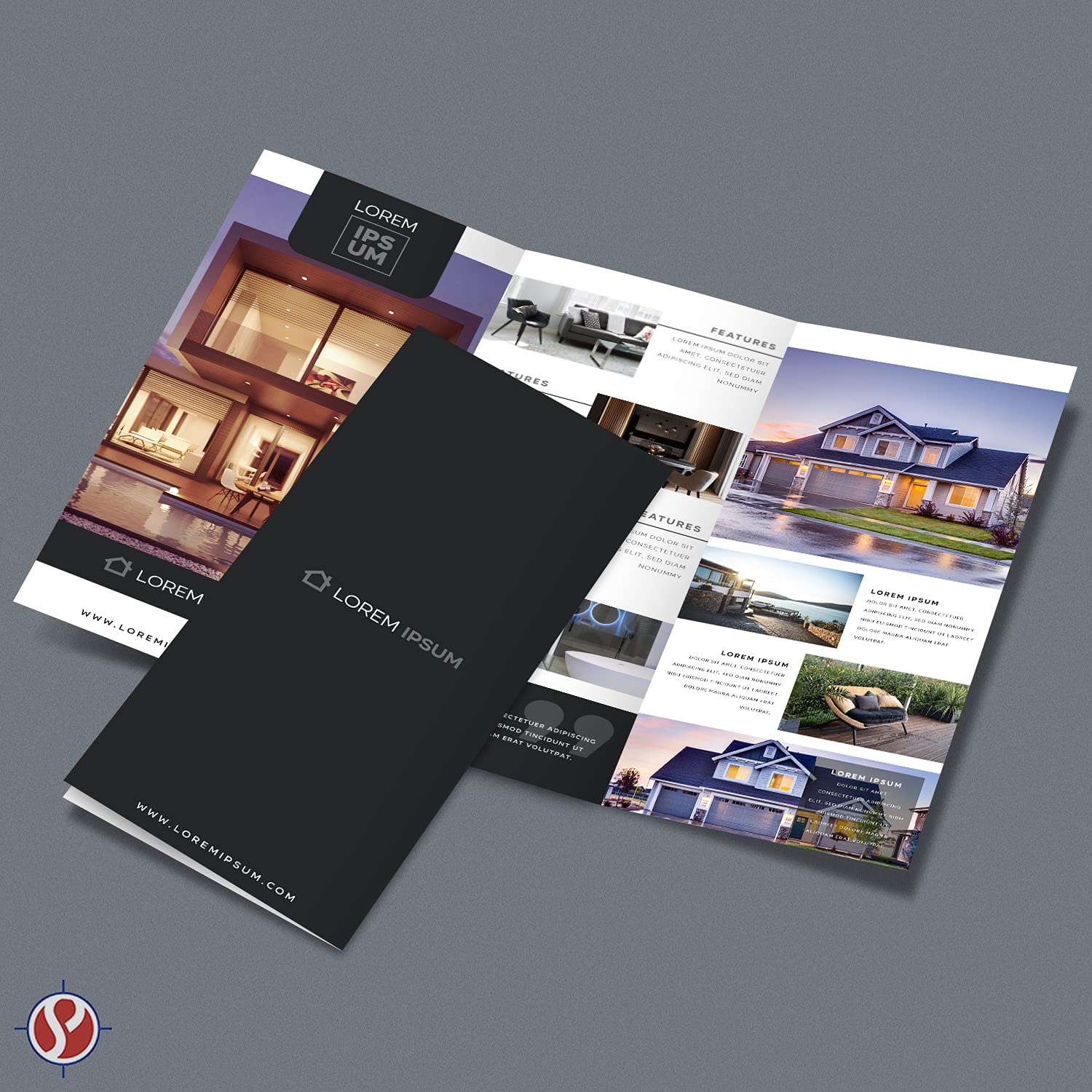 Blank Bright White Tri-Fold Brochure Card Stock, 3 Panel Brochure for Restaurant Menus, Business Flyers and Pamphlets | 8.5” x 11” | 65lb (176gsm) Cardstock | 50 per Pack