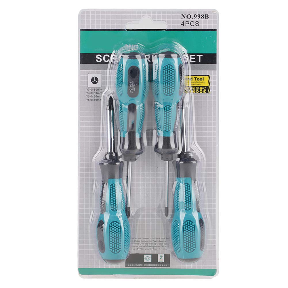 4PCS Y Type Exactness Head Three Point Screwdriver Set Screwdriver Set Multifunctional Hand Tool Magnetic Screws Driver Tool Kit