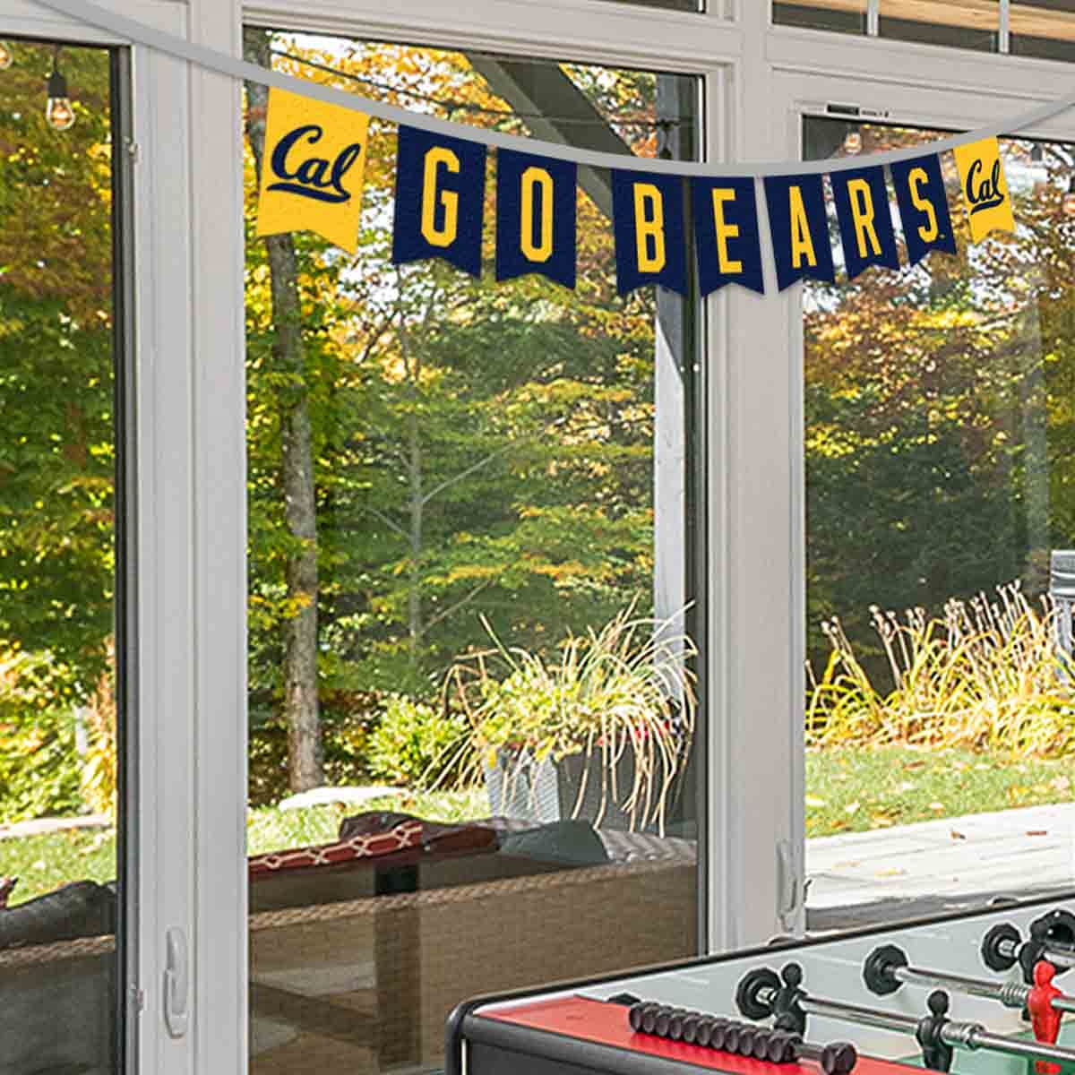 Cal Berkeley Golden Bears Banner String Pennant Flags