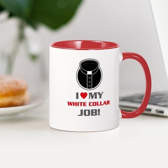 CafePress Collar Mugs Ceramic Coffee Mug, Tea Cup 11 oz