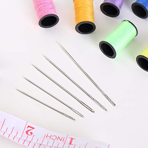 Mr. Pen- Large Eye Needles for Hand Sewing, 50 Pack, Assorted Sizes, Sewing Needles, Needles, Needles for Sewing, Embroidery Needles for Hand Sewing, Sewing Needles Large Eye, Big Eye Needle