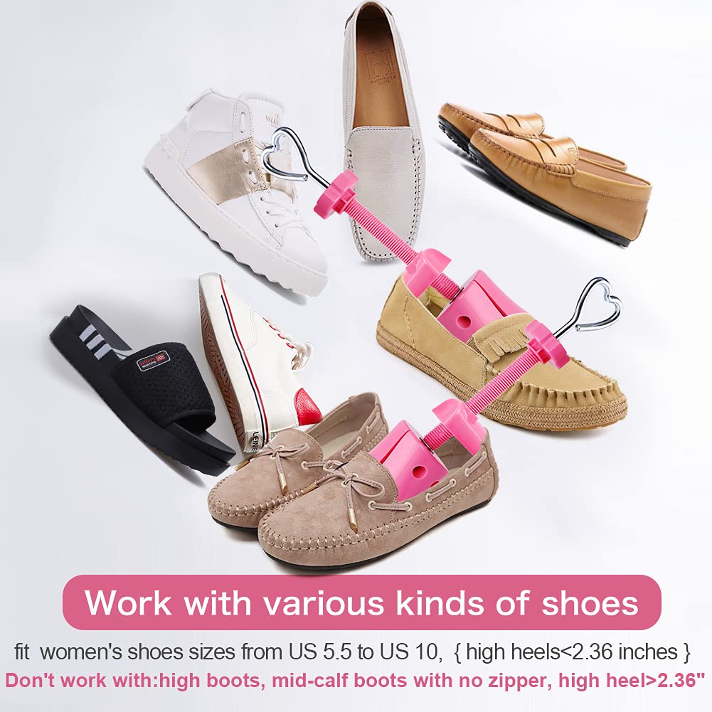 LANNEY Shoe Stretcher for Women & Men Wide Feet - Premium Shoe Expander Widener Stretch Length Width
