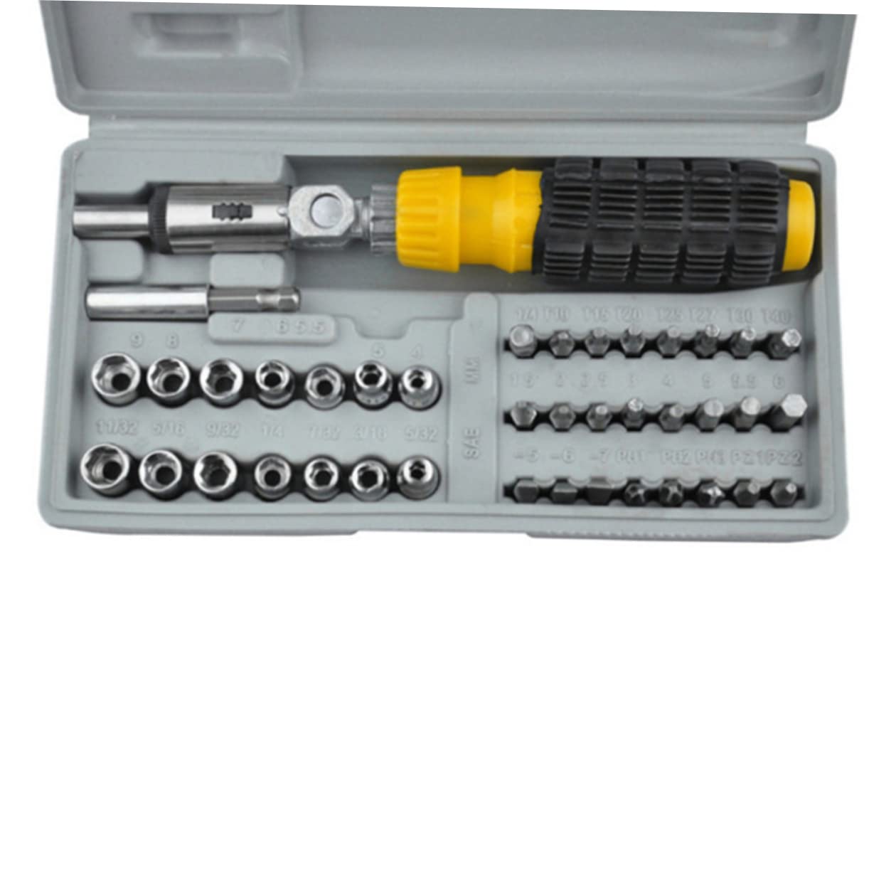 OSALADI 41pcs Mini Wrench Multi Screwdriver Mini Ratchet Screwdriver Mini Screwdriver Mini Socket Wrench Screwdriver Rod Sleeve Set Multifunction Plate Blush Set Screwdriver