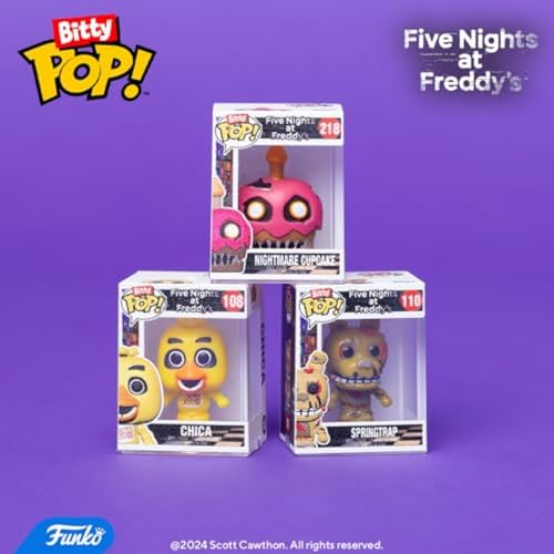 Funko Bitty POP! Five Nights at Freddy's (FNAF)- Ballora and A Surprise Mystery Mini Figure - 0.9 Inch (2.2 Cm) Collectable - Gift Idea - Cake Topper