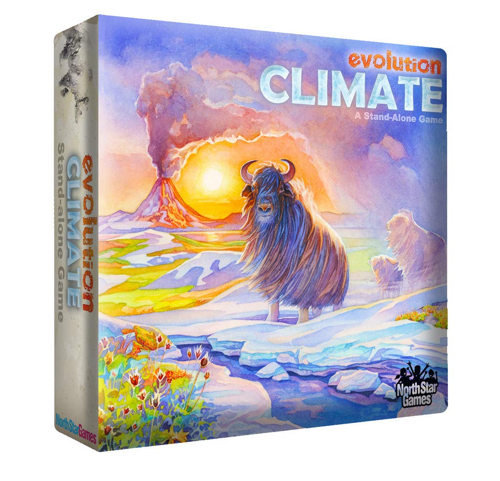 Northstar Game Studio - Evolution Climate Board Game - Includes Climate Expansion | Create Species in This Strategy Game for Adults, Teens and Families | 2-6 Players, Age 12+
