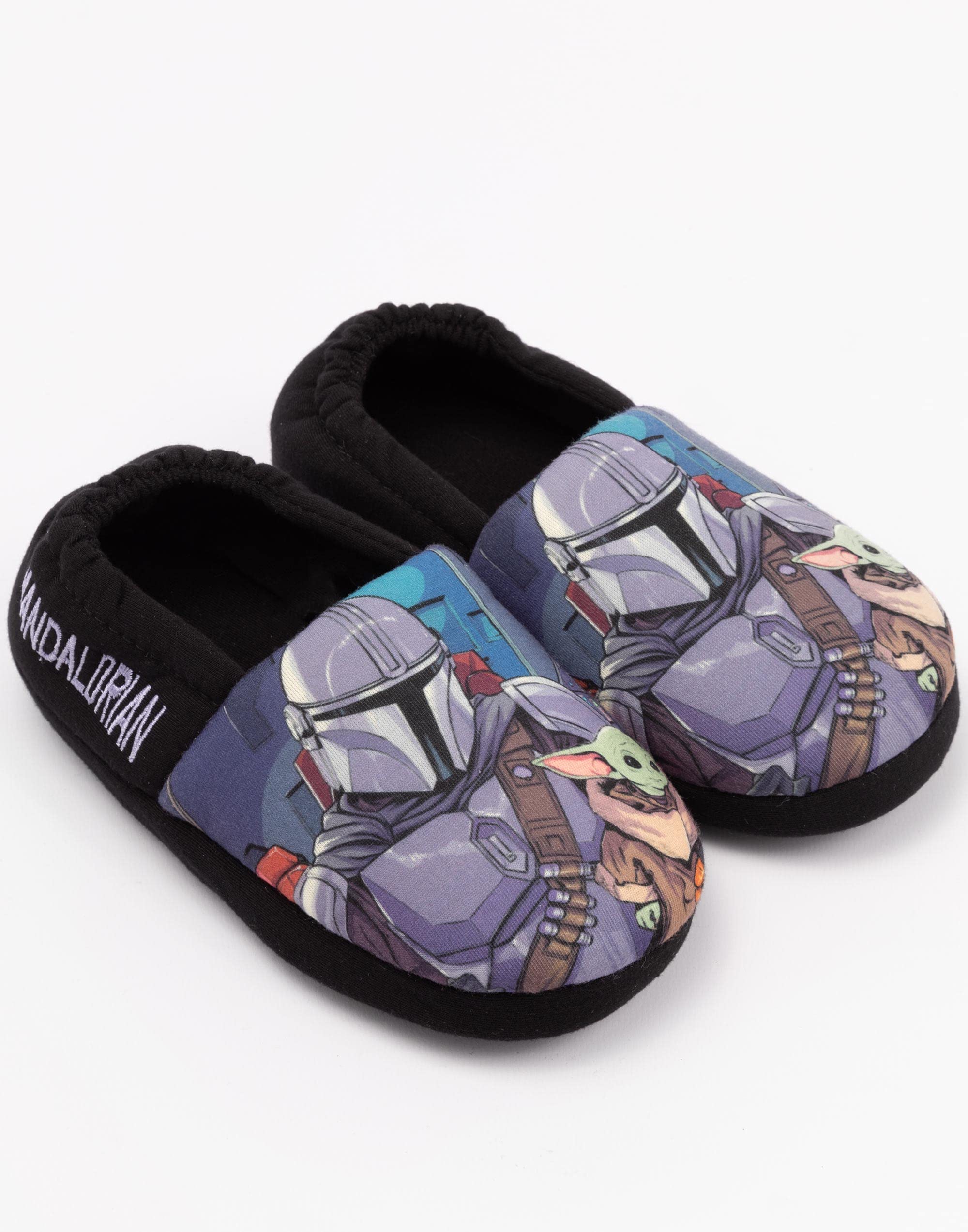STAR WARS The Mandalorian Slippers Boys Baby Yoda House Shoes 1.5 US