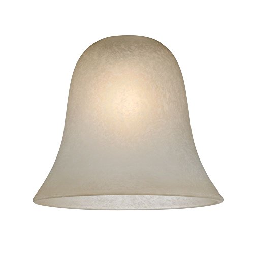 Design Classics Lighting Bell Glass Light Shade - Lipless with 1-5/8-Inch Fitter Opening