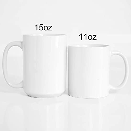 Valentine's Day Love Monogram Letter N Coffee Mug Pink White Love Heart Mug 11oz Custom Name White Porcelain Tea Cup Happy Valentine's Day Cup Anniversary Wedding Engagement Gift for Couple
