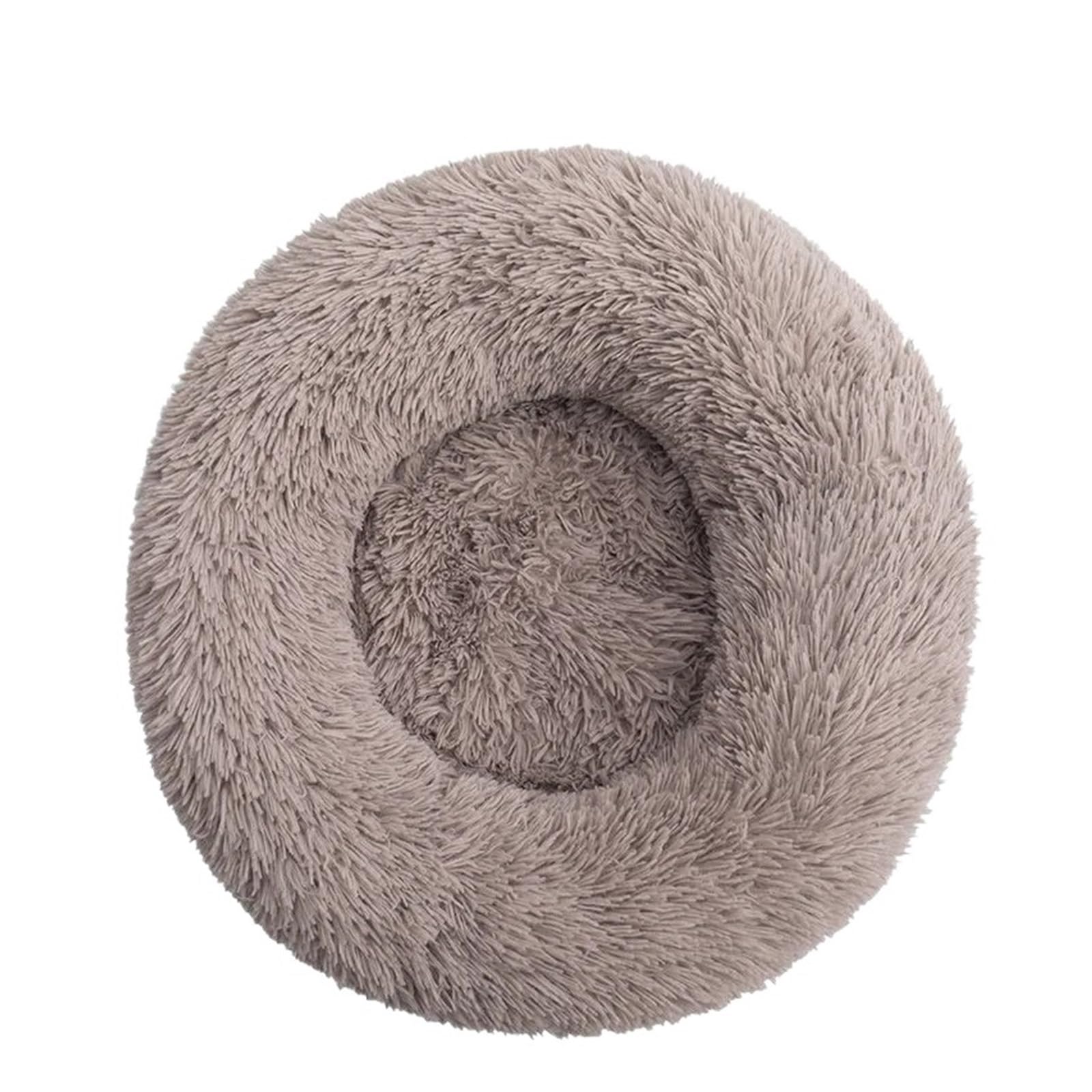 ITOMEN Pet Bed Pet Dog Bed Comfortable Donut Round Dog Kennel Ultra Soft Dog and Cat Cushion Bed Winter Warm Sofa Comfort (Color : G-Inseparable, Size : 40CM)