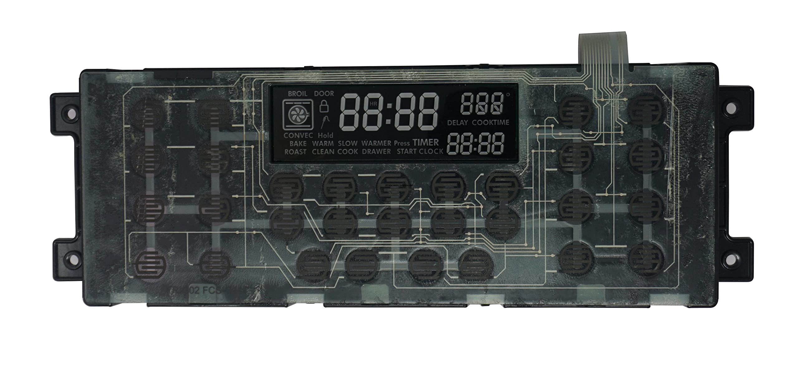 CoreCentric Remanufactured Range Control Board With Clock Replacement for Frigidaire 316650001