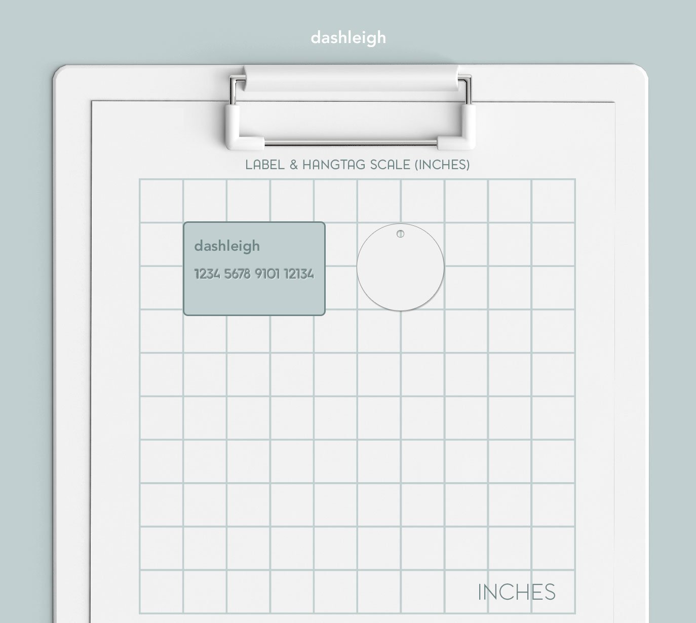 60 Printable Cardstock Hang Tags with Holes, Personalize and Custom Tags (Circle - 2x2 inches, 5 Sheets)