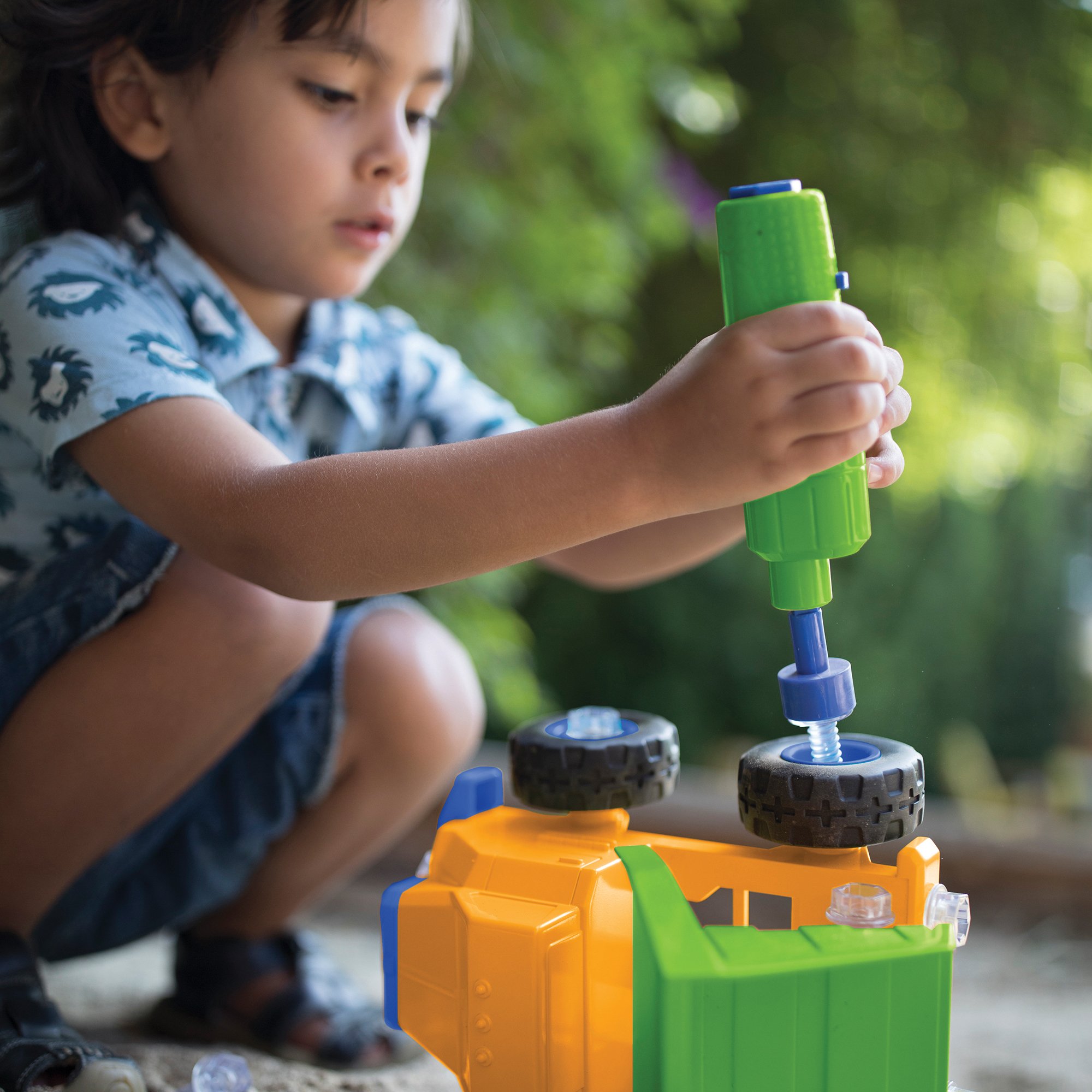 Educational Insights Design & Drill Dump Truck