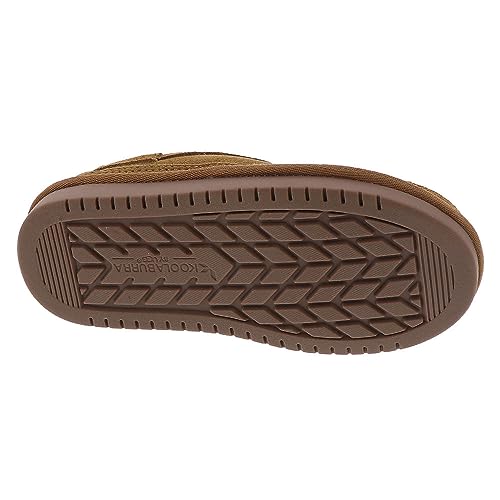 Koolaburra by UGG Kids' Braidee Slipper, Chestnut, 4