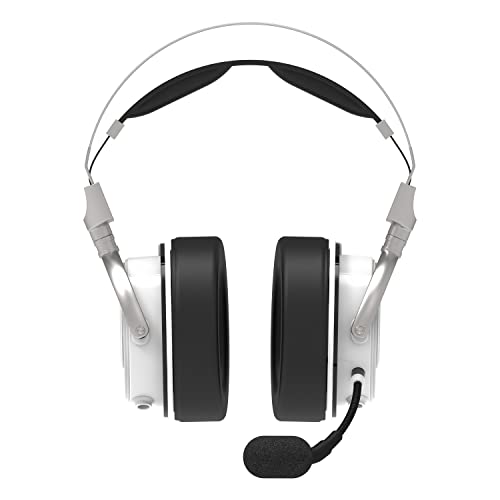 VZR Model One Gaming Headset – 3D Audio for First-Person Shooter/FPS Gaming, Patented CrossWave™ Spatial Audio, Removable Noise-Canceling Mic, 3.5mm Wired, Ultra Low Latency, All Day Comfort