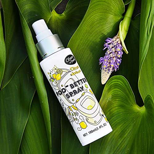 Clean-n-Fresh Toilet Spray, 7 Fl.oz Poo Spray | Up to 800+ Uses, 100% Natural Plant Essential Oil Citrus Scent, Bathroom Deodorizerā¦